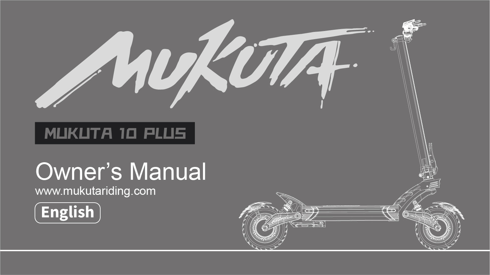 Owner's Manual – Mukuta